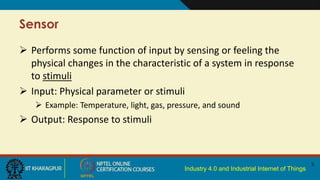 IoT sensing and actuation | PDF
