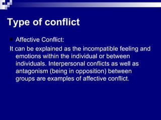 Lecture 1, what is conflict | PPT