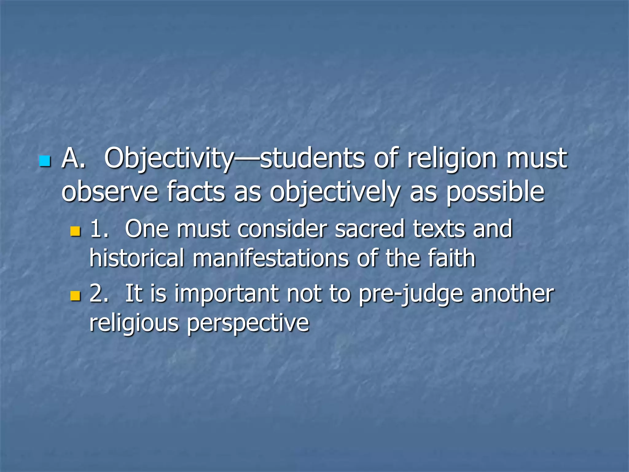 Lecture 1: World Religions | PPT