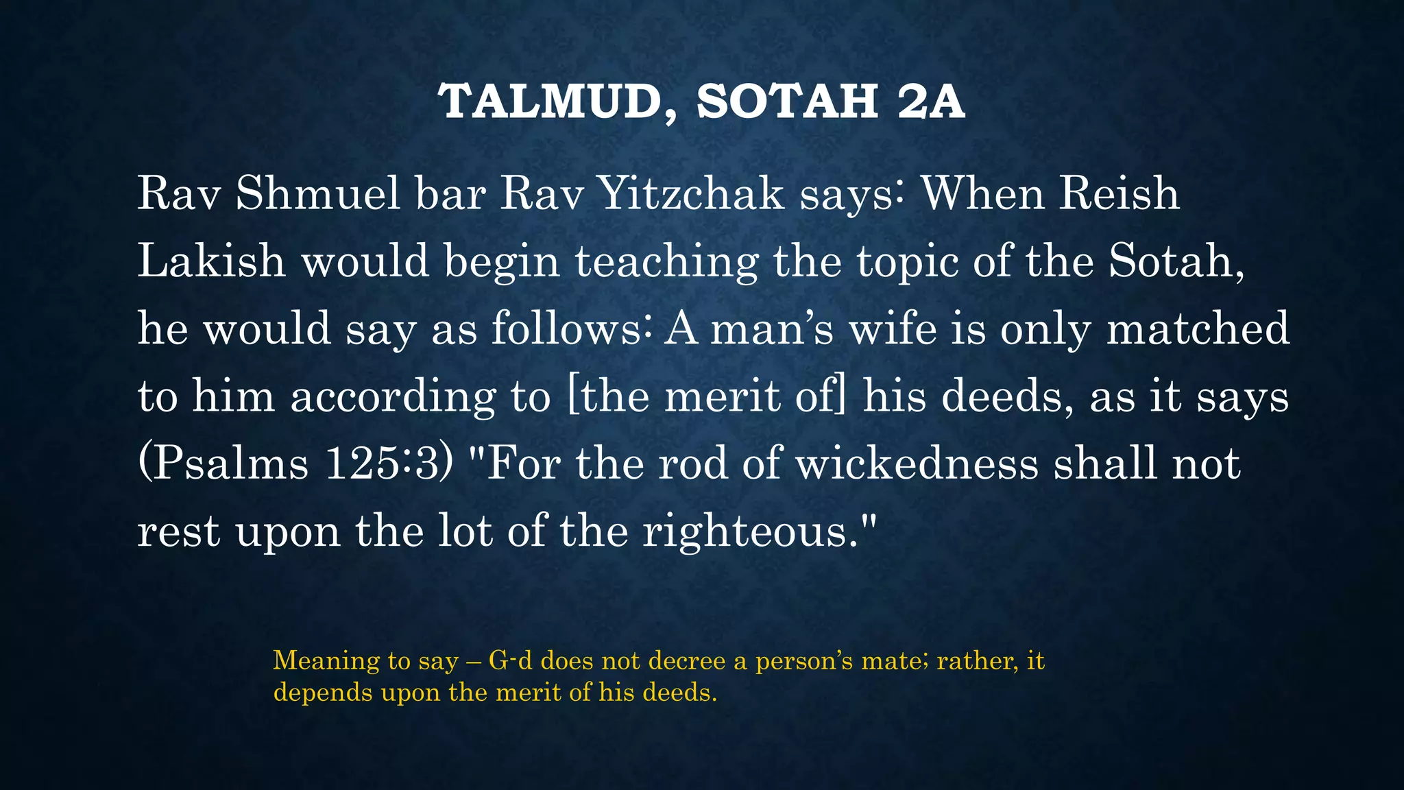 [Lecture 1] zivug rishon zivug sheni | PPTX