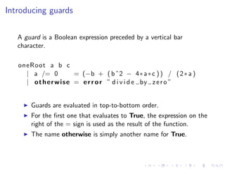 Real World Haskell: Lecture 2 | PDF | Programming Languages | Computing