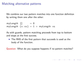 Real World Haskell: Lecture 2 | PDF | Programming Languages | Computing