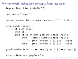 Real World Haskell: Lecture 2 | PDF | Programming Languages | Computing