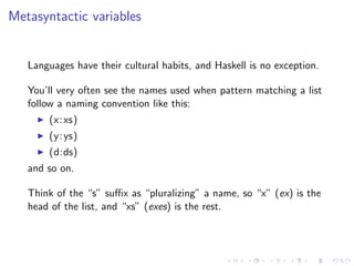 Real World Haskell: Lecture 2 | PDF | Programming Languages | Computing