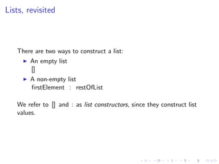Real World Haskell: Lecture 2 | PDF | Programming Languages | Computing