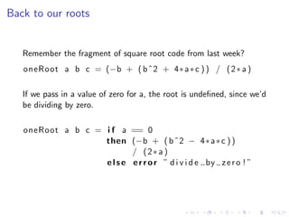 Real World Haskell: Lecture 2 | PDF | Programming Languages | Computing