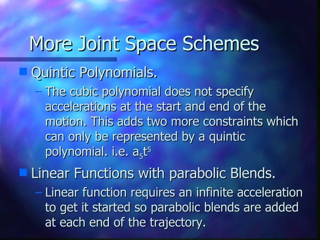 Robotics: Introduction to Kinematics | PPT | Physics | Science