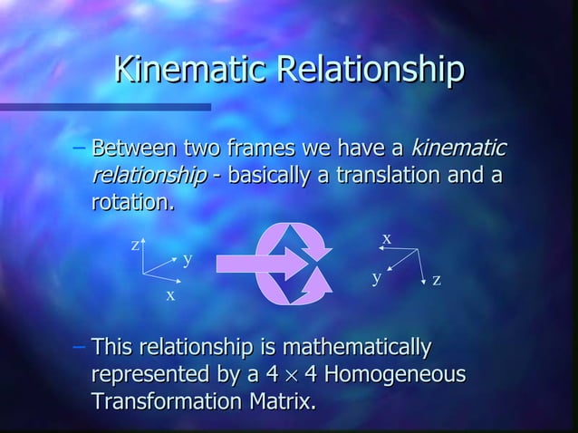 Robotics: Introduction to Kinematics | PPT | Physics | Science