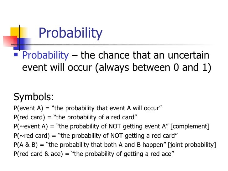 Gambling, Probability, and Risk