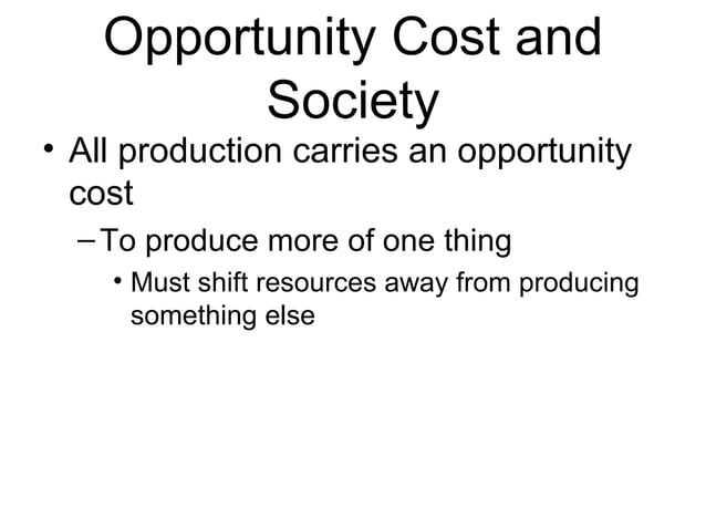Scarcity and Choices | PPT | Business | Business and Finance