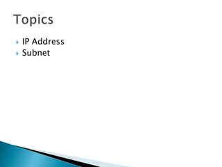 ELEC - Lecture 2 | PPTX | Computer Networking | Computing