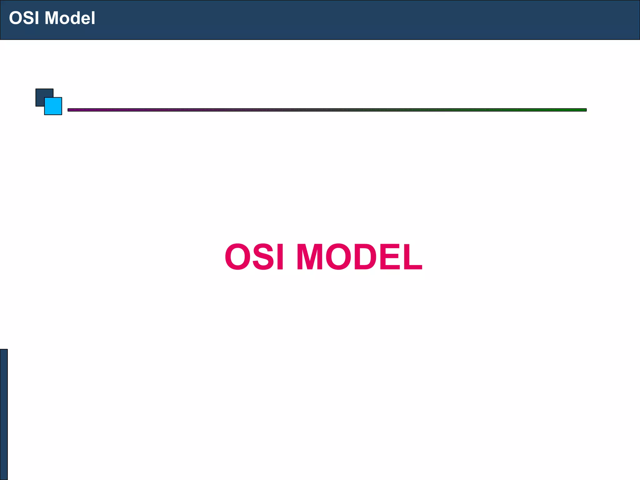 OSI models | PPT