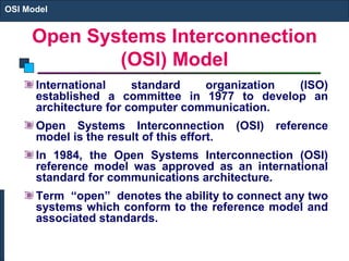 OSI models | PPT