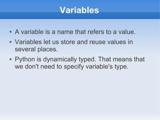 Anton Kasyanov, Introduction to Python, Lecture2 | PPT