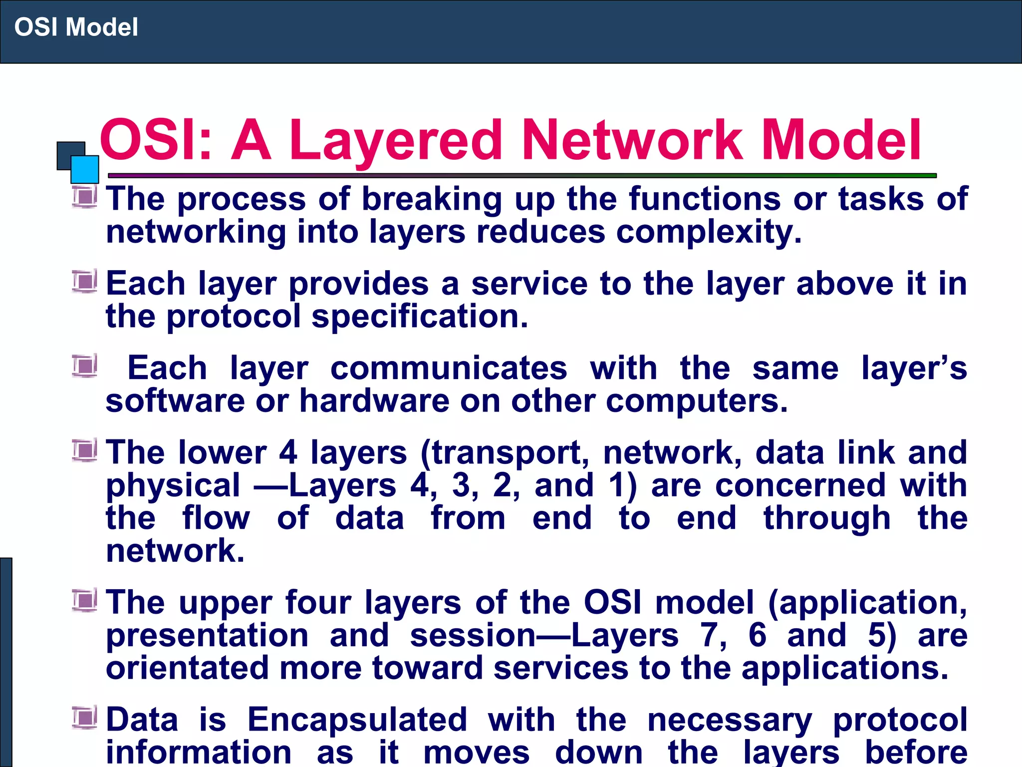 OSI MODEL | PPT