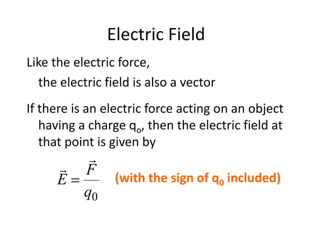 Electric Charges, Forces and Fields | PPTX