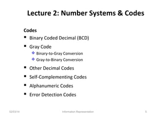 Lecture 2 | PPT