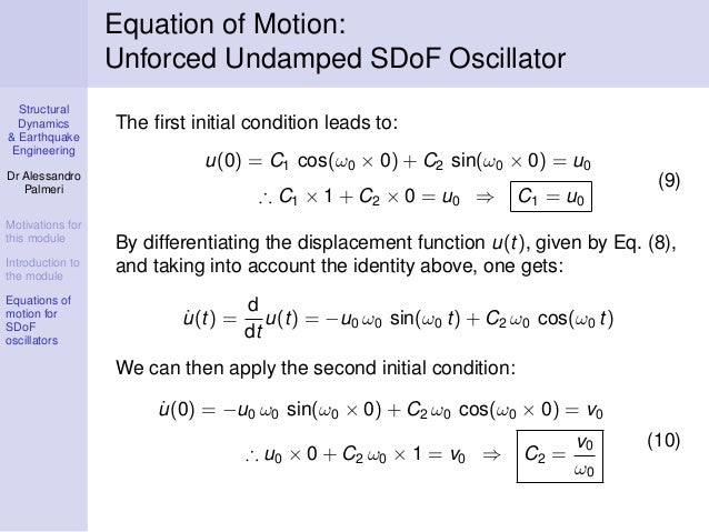 SDEE: Lectures 1 and 2