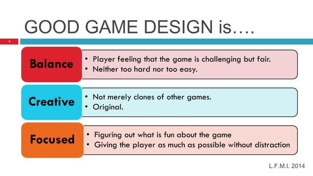 Introduction of Games Design and Development | PPT
