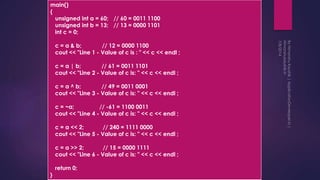 Lecture 2 C++ | Variable Scope, Operators in c++ | PPTX