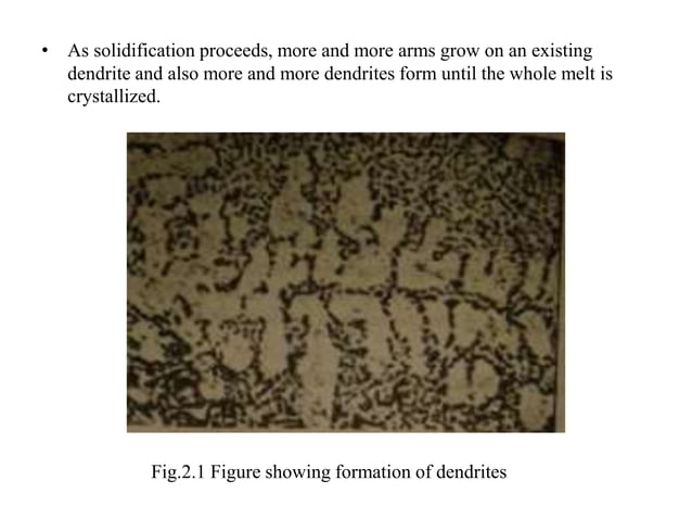 SOLIDIFICATION OF CASTING | PPTX | Chemistry | Science