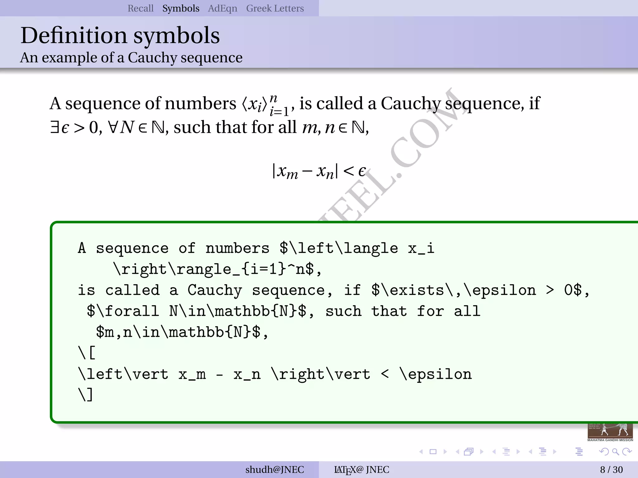 Typesetting Mathematics with LaTeX - Day 2 | PDF