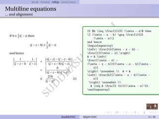 Typesetting Mathematics with LaTeX - Day 2 | PDF