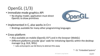 2D graphics | PPTX | 3-D Graphics | Computer Software and Applications