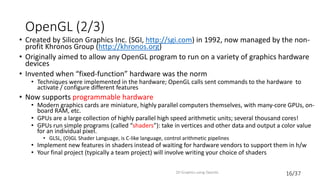 2D graphics | PPTX | 3-D Graphics | Computer Software and Applications