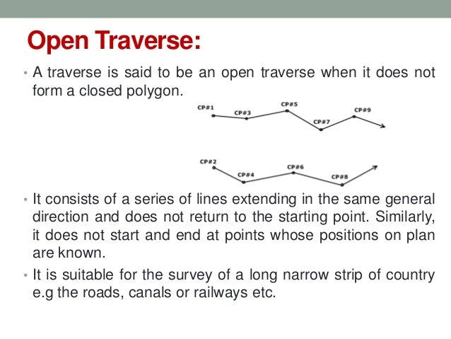 Traverse Survey Part 1/2