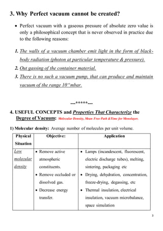 Vacuum Metallurgy Lecture 2 | DOCX