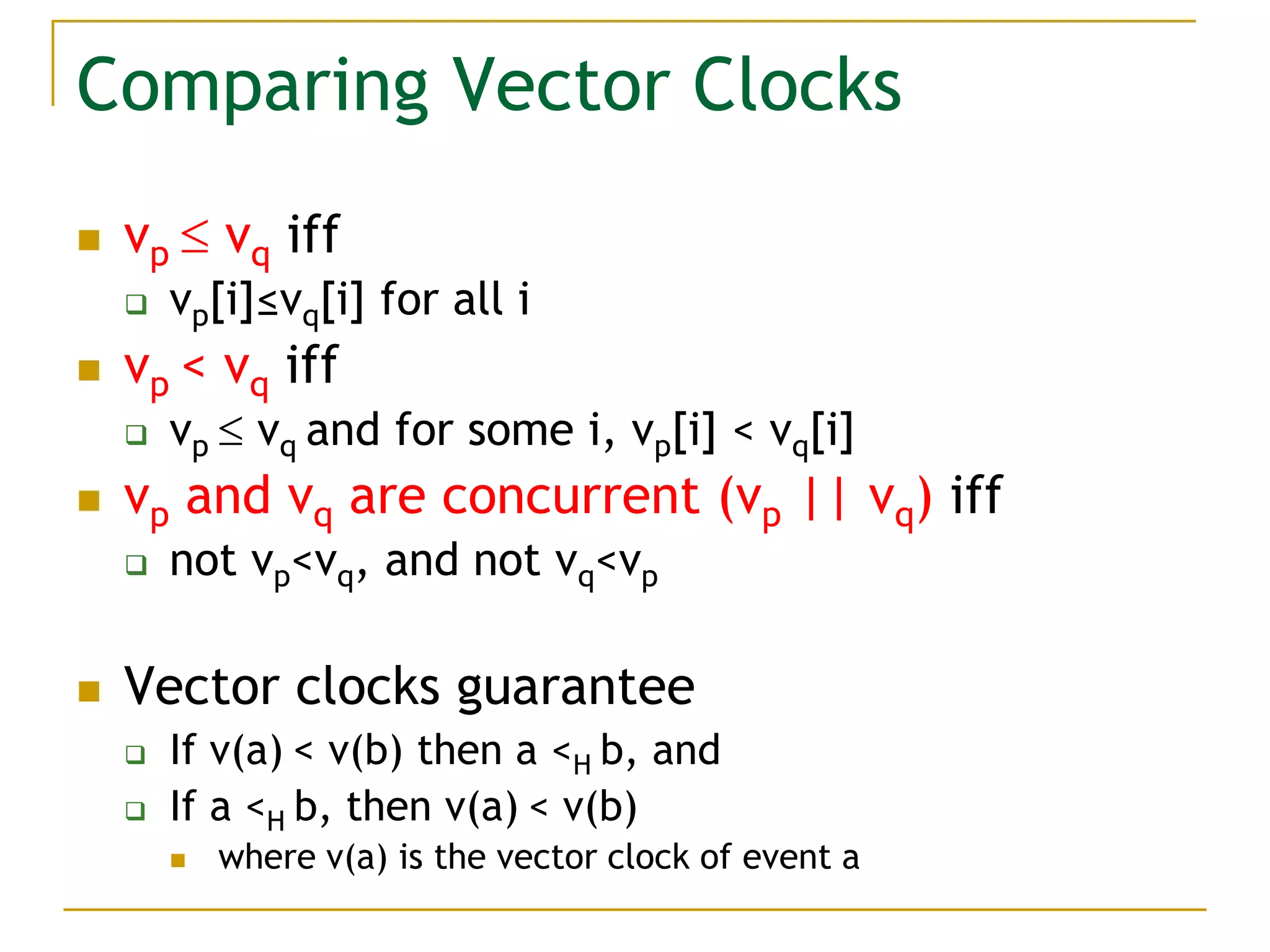 logical clocks | PDF