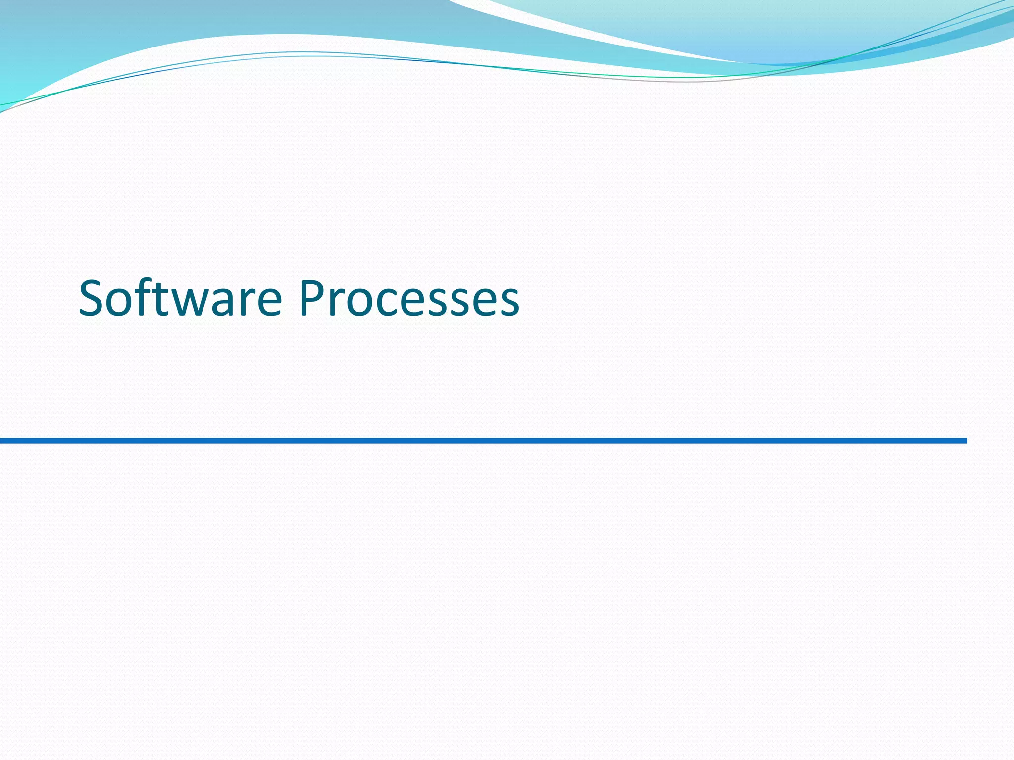 software Processes | PPT