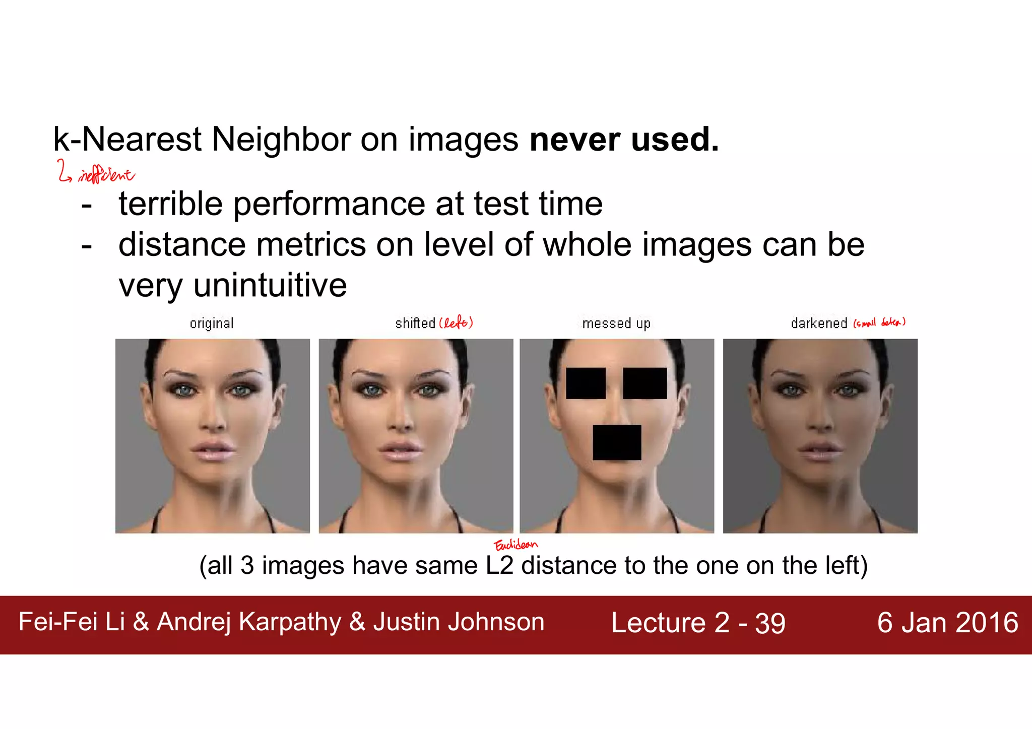 Lecture2 - Image classification and the data-driven approach k-nearest ...