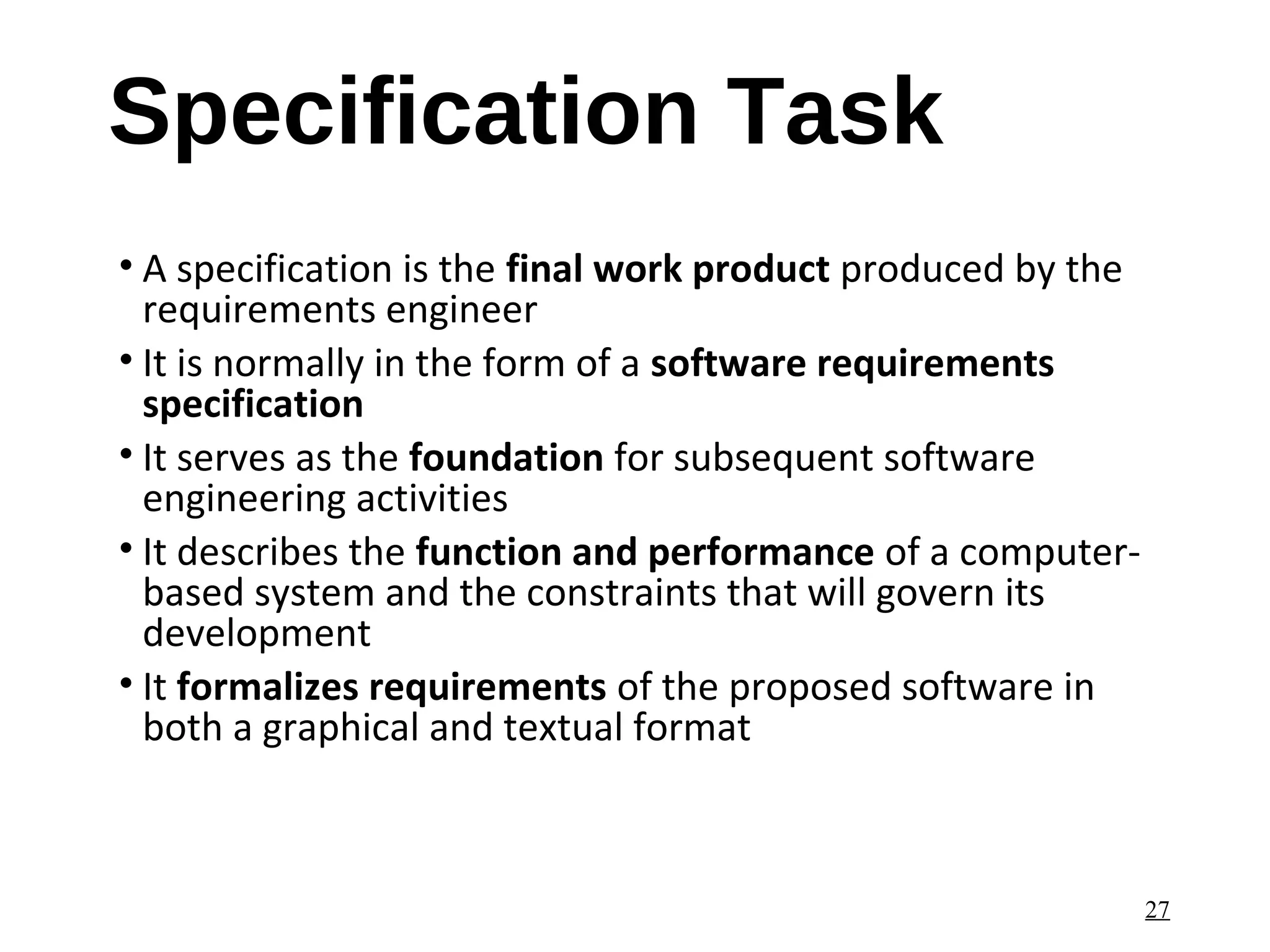 REQUIREMENT ENGINEERING | PPT