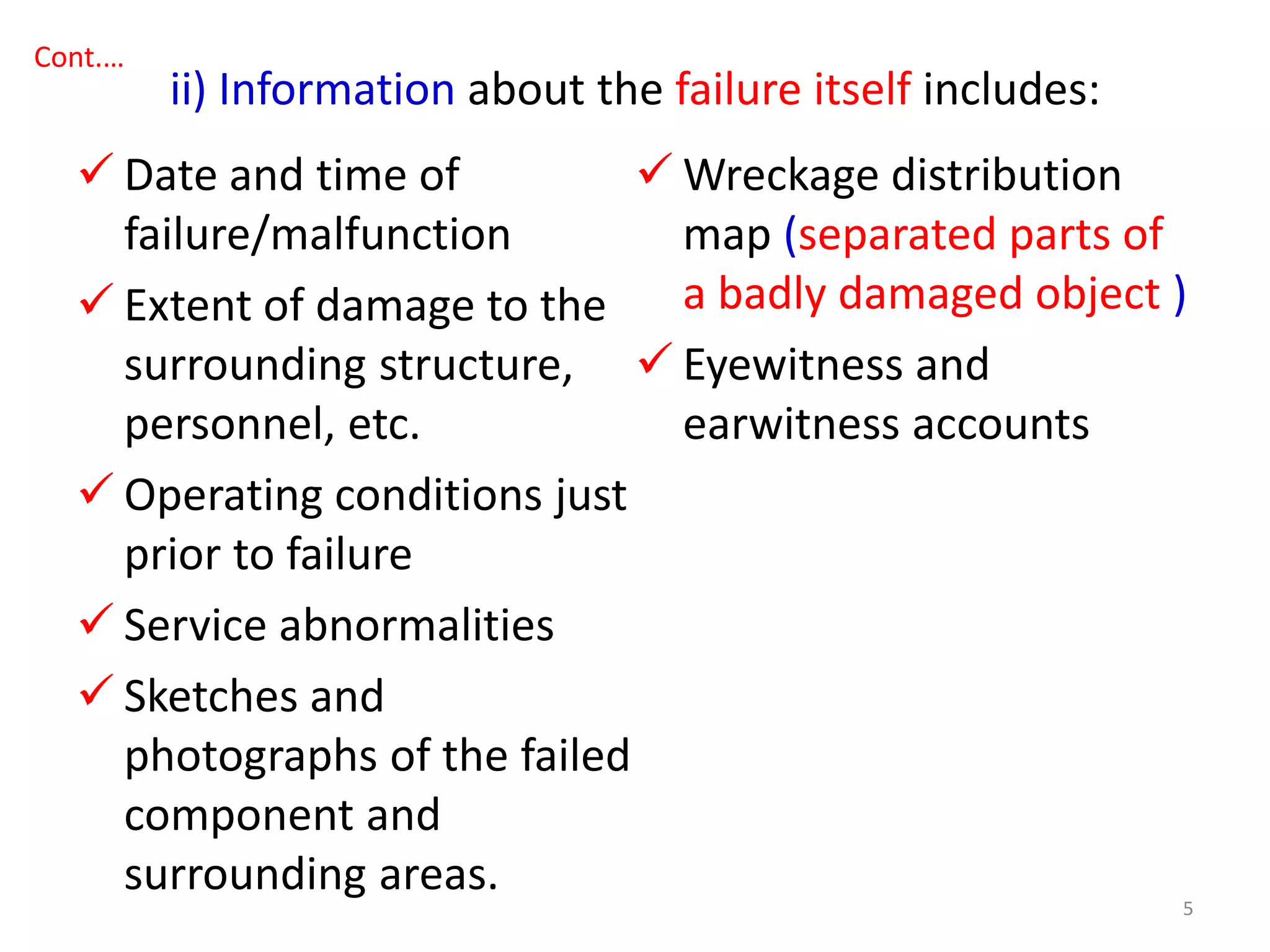 Failure Analysis Methodology | PPTX