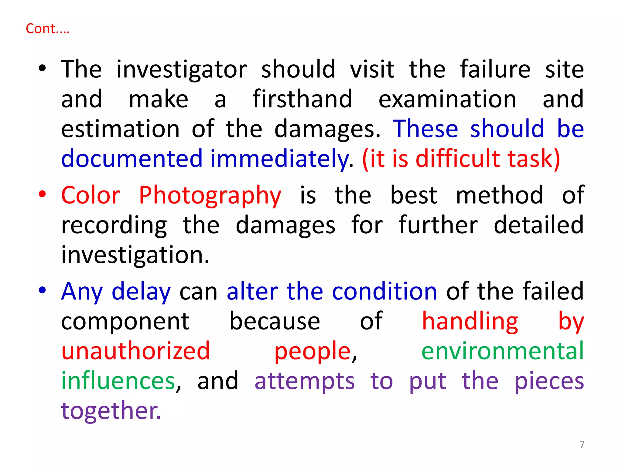 Failure Analysis Methodology | PPTX