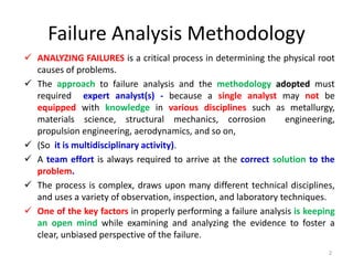 Failure Analysis Methodology | PPTX