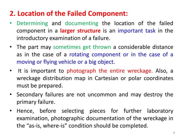 Failure Analysis Methodology | PPTX