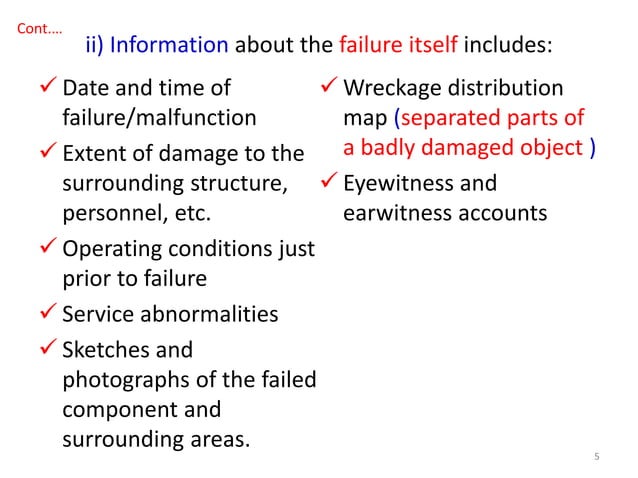 Failure Analysis Methodology | PPTX