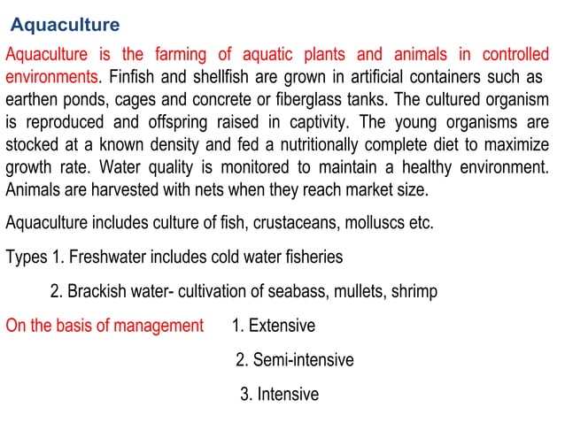 Aquaculture Production System And Its Types – PDZP