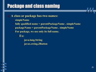 Introduction to JAVA | PPTX
