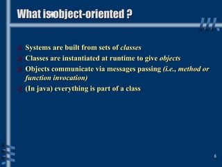 Introduction to JAVA | PPTX | Programming Languages | Computing