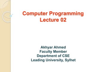 Lecture 2 | PPT | Free Download