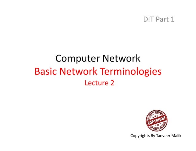 Lecture 2 | PPT