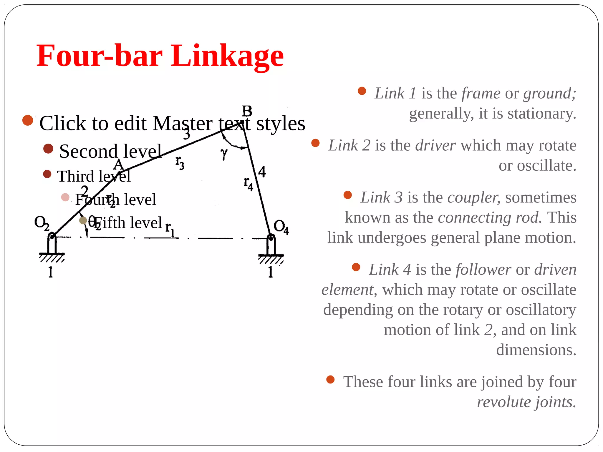 Lecture 2. linkages | PDF