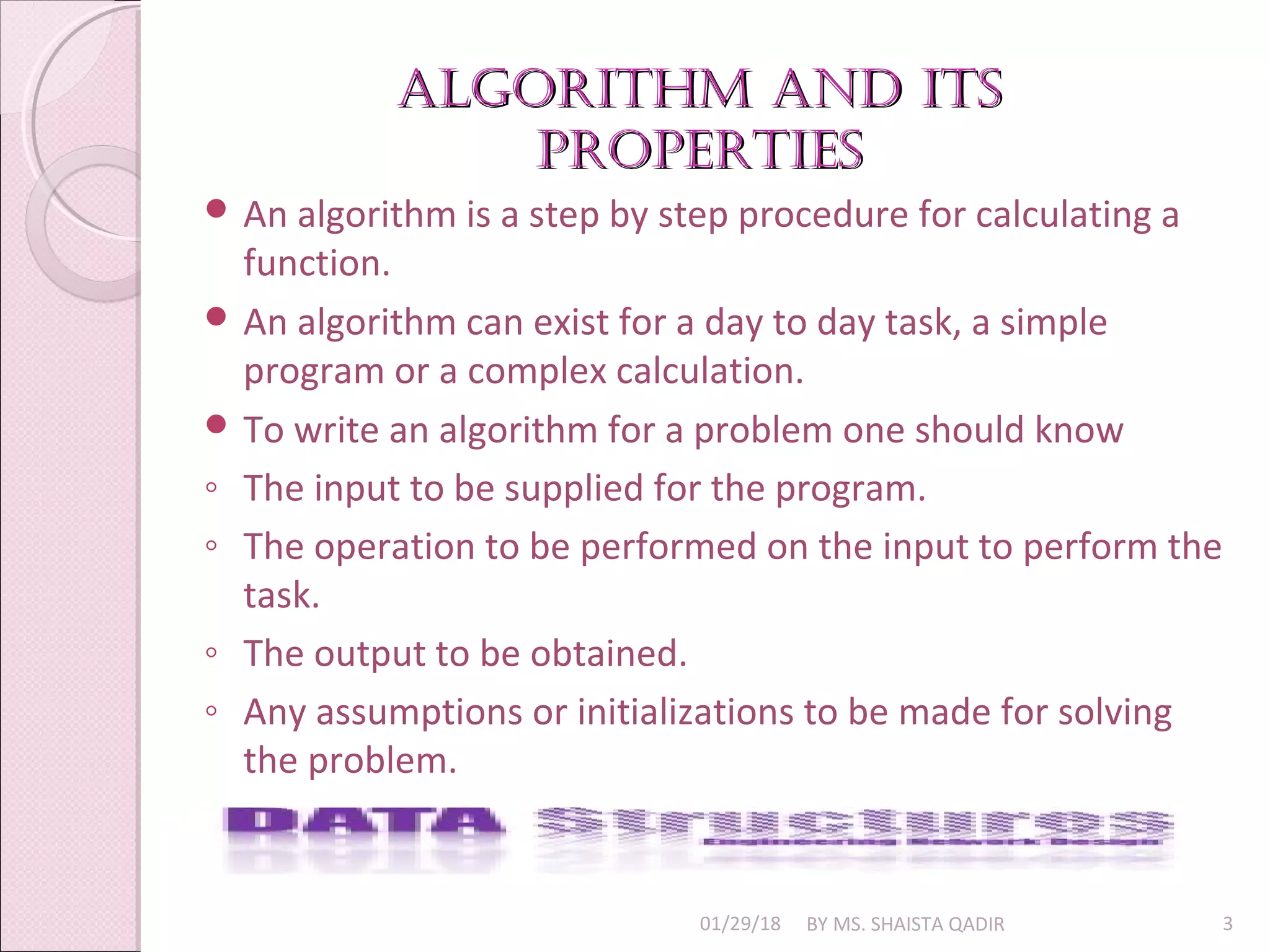 Complexity Analysis | PPT
