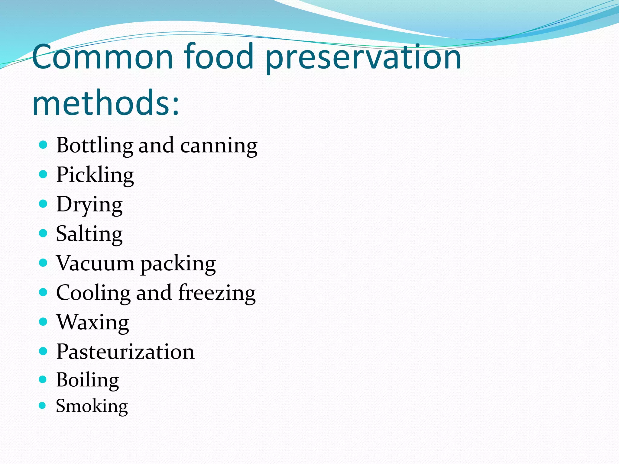 Food Processing and Preservation | PPTX