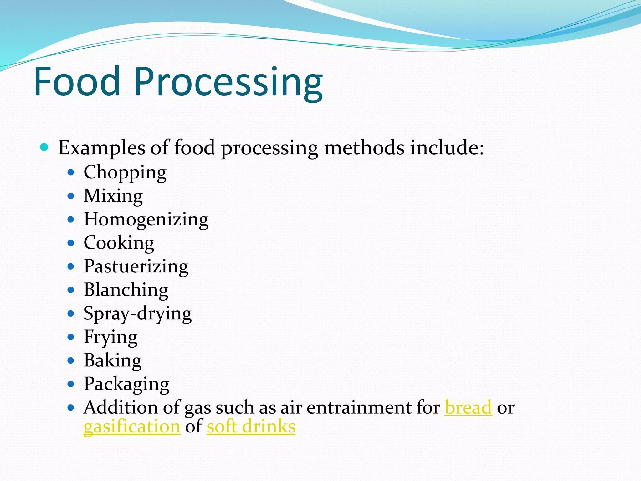 Food Processing and Preservation | PPTX
