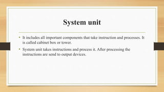 Basics of Computer | PPTX